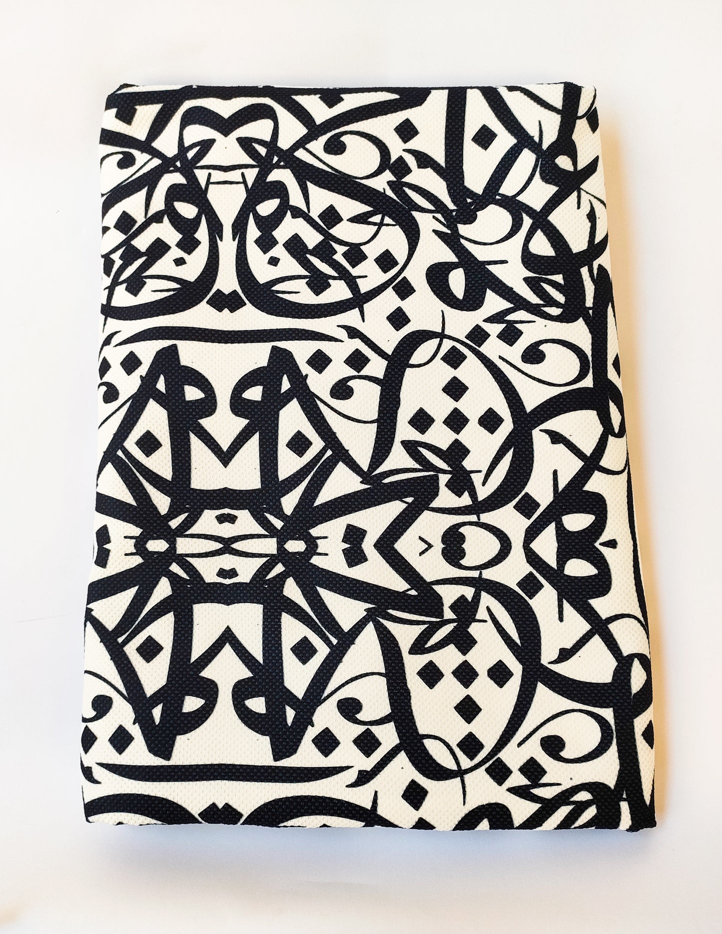 Tablecloth-Arabic Calligraphy B&W/ 250cm – SKDESIGNS HOME